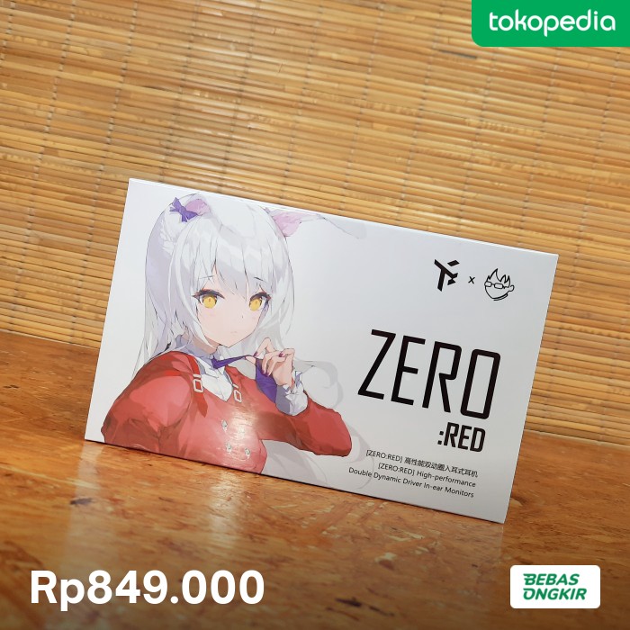 TRUTHEAR ZERO : RED – Dual Dynamic Drivers In-Ear Earphone - Rp849.000