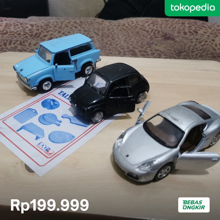 Mainan Mobil besi brand kinsmart Welly pintu bisa terbuka not tomica ...