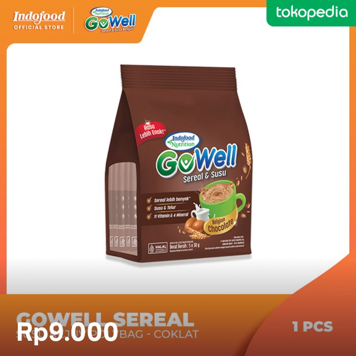 Gowell Sereal Susu Rejuv POLYBAG di Indofood Official Store | Tokopedia