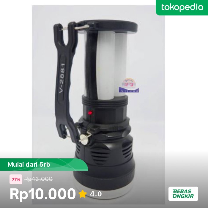 Senter LED Serbaguna/Senter LED - V-5020 - Rp10.000