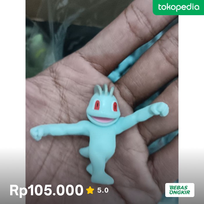 WCT Pokemon Figure - MACHOP (Wicked Cool Toys) - Rp105.000