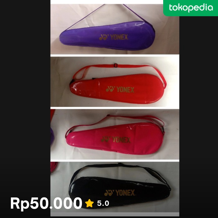 tas sarung raket . Olahraga badminton YONEX - Rp50.000