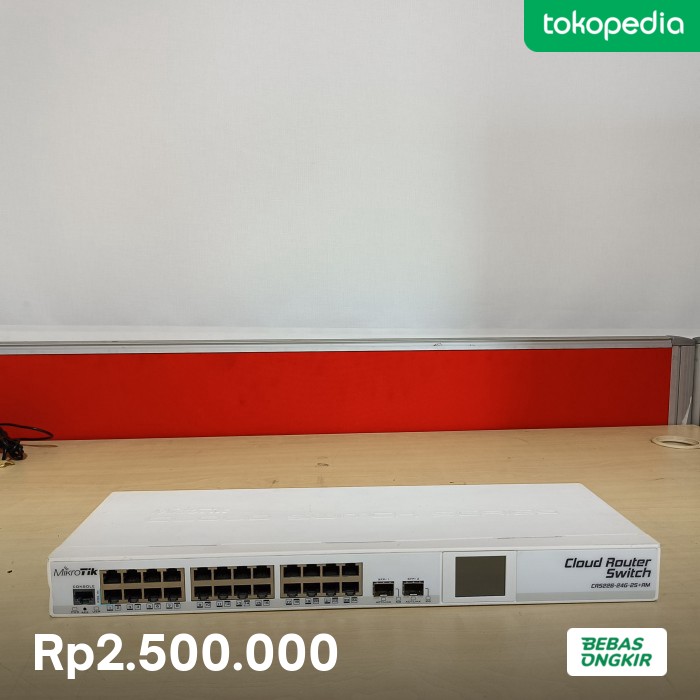 Mikrotik Ruterboard CRS266-24G-2S+RM Mikrotik Cloud Router switch - Rp2 ...