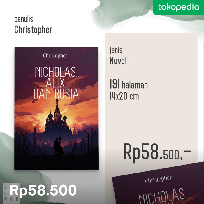 Buku "Nicholas, Alix, dan Rusia" Ellunar - Rp58.500