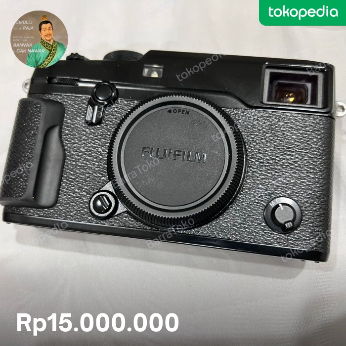 Fujifilm XPRO-2 komplit Box - Rp15.000.000