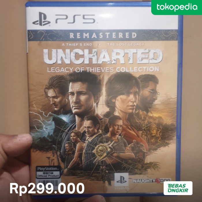 BD PS5 Uncharted legacy seken - Rp299.000