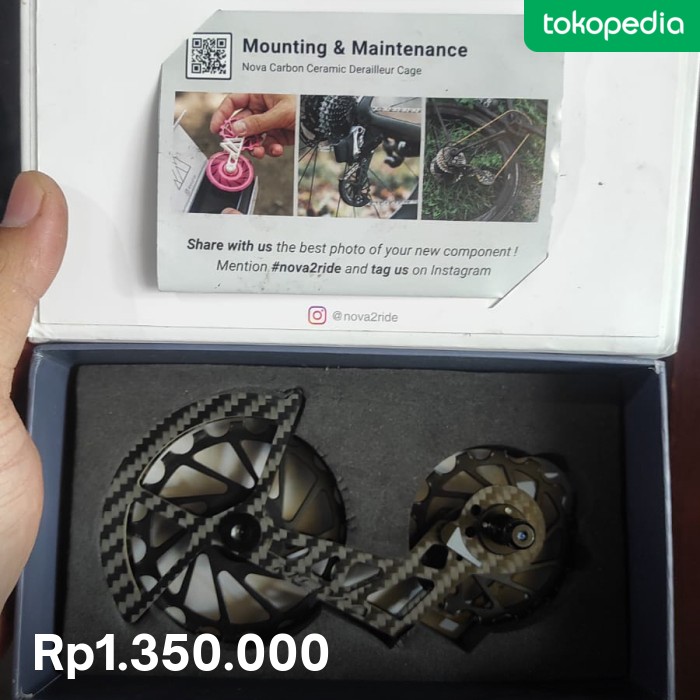 ospw nova ride 105 ceramic gen 2 low km loncer sekali - Rp1.350.000