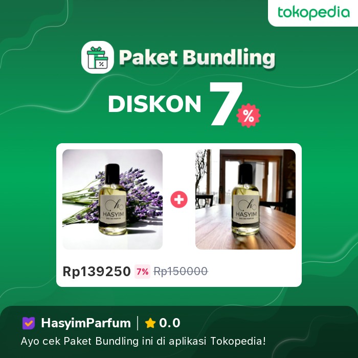 Cek paket bundling dari HasyimParfum