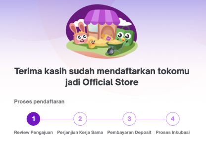 Pengajuan Official Store Tokopedia Masih dalam Proses Peninjauan ...