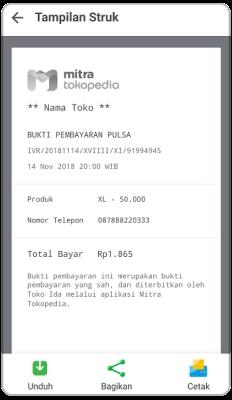 Cara Download dan Cetak Struk | Tokopedia Care