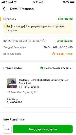 Cara Menanggapi Perpanjang Batas Waktu Proses Pesanan | Tokopedia Care