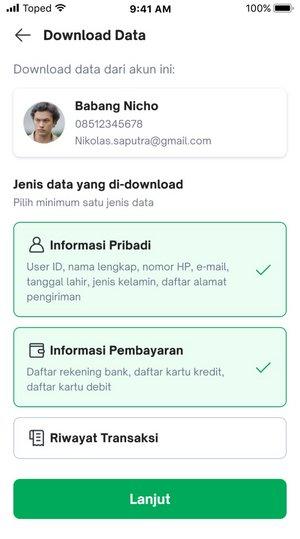 Download Data Pribadi di Halaman Privasi Akun | Tokopedia Care