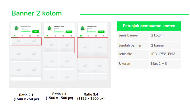 Jenis Tampilan Toko dan Banner | Tokopedia Care