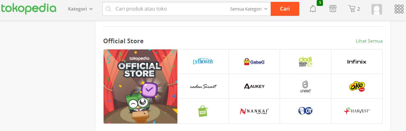 Cara Belanja Produk Official Store | Tokopedia Care