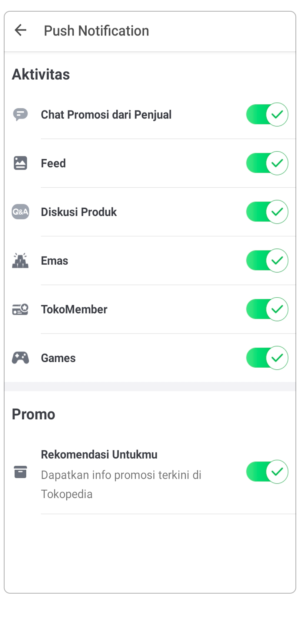 Cara Mengatur Notifikasi Tokopedia | Tokopedia Care