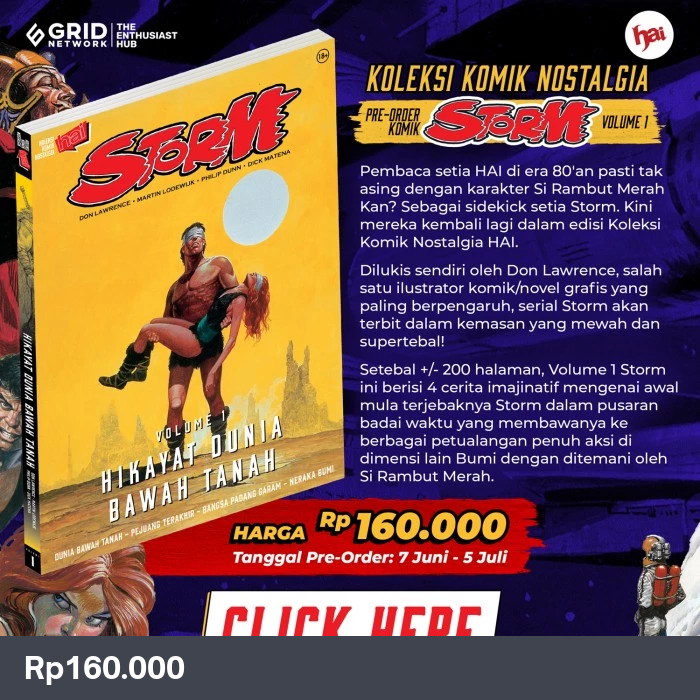 (Pre Order) Edisi Koleksi Komik STORM