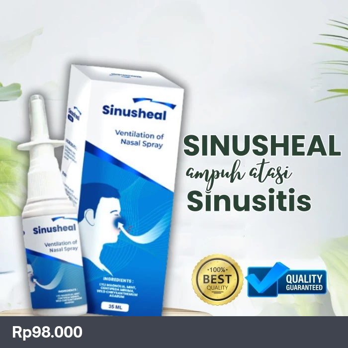 Obat Sinusheal Id Sinus Atasi Gangguan Sinusitis Sesak Nafas - 1 pcs