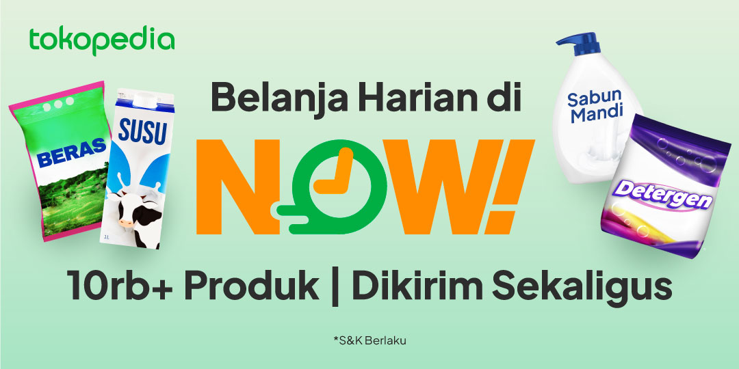 Belanja Belanja harian banyak pilihan di Tokopedia NOW! Bisa dikirim ...