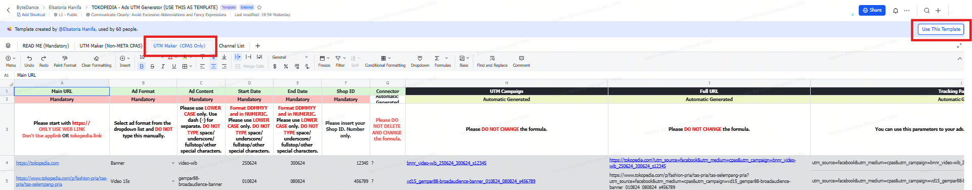 FAQ About Facebook CPAS | Tokopedia Care