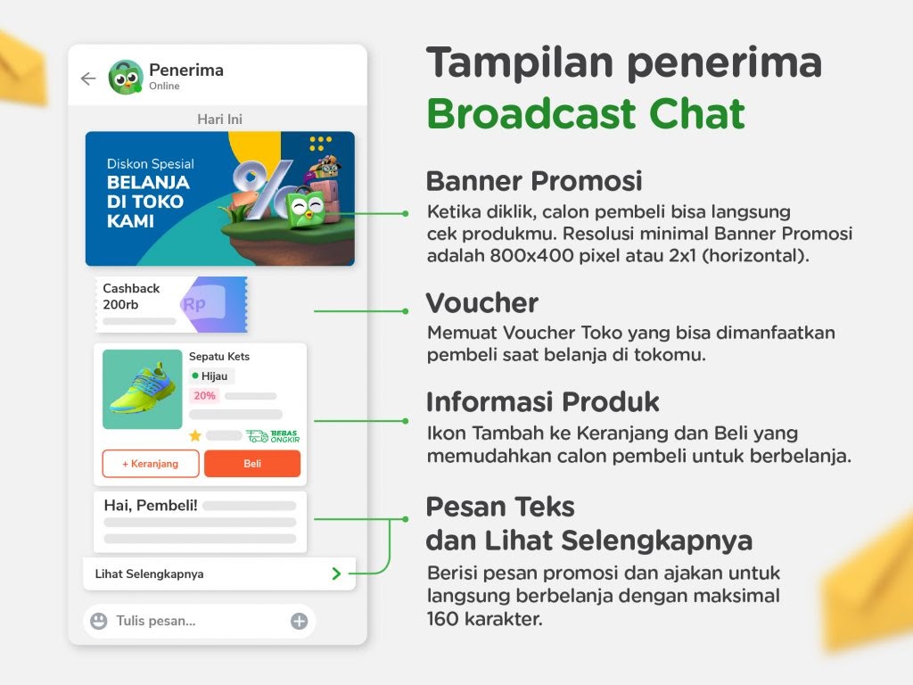 Apa Itu Broadcast Chat? | Tokopedia Care